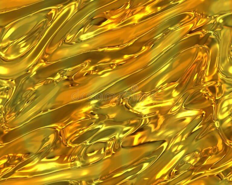 Significado del color dorado o oro